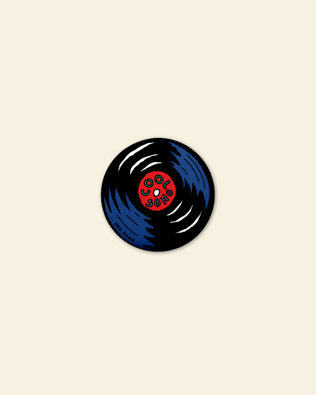 Record Badge – ODD HAND CO.